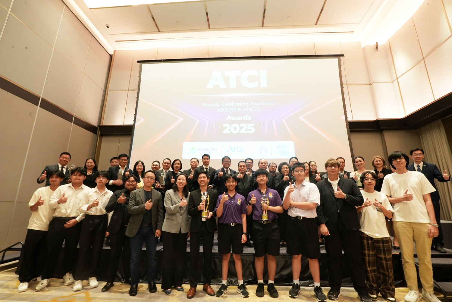สมาคม ATCI ปลื้มองค์กรไทยคว้ารางวัลนานาชาติ “ASOCIO Award 2025”และ ...